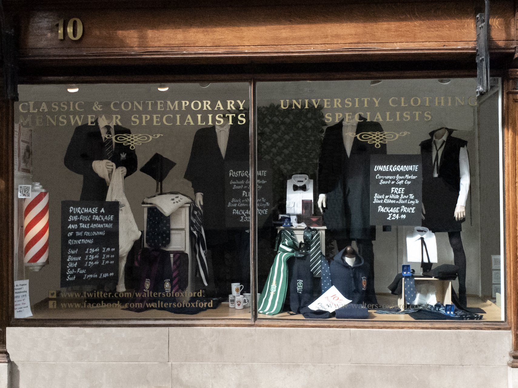 Men’s Black Sub-Fusc Suit – Walters of Oxford