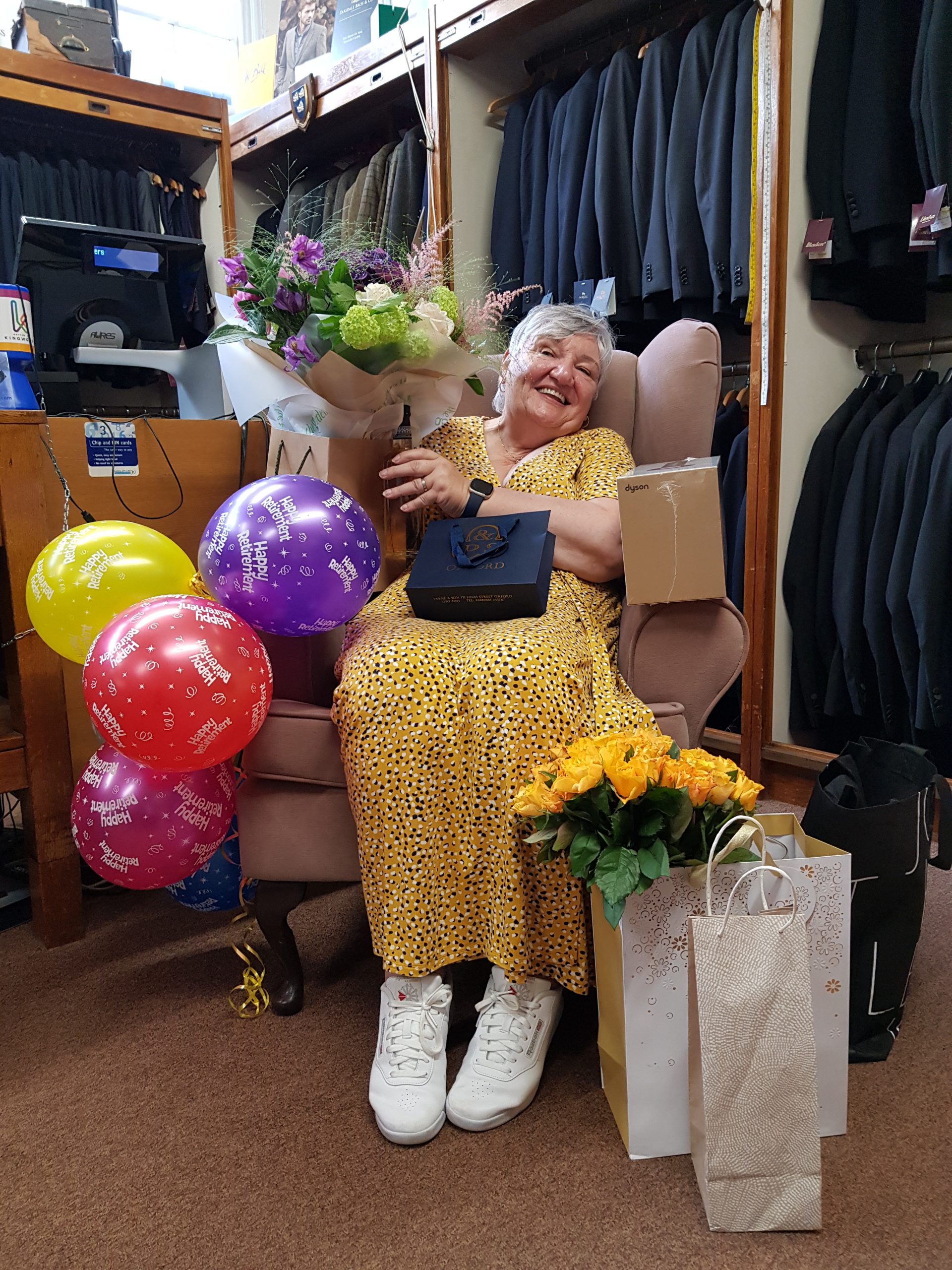 Goodbye and Happy Retirement Cindy – Walters of Oxford